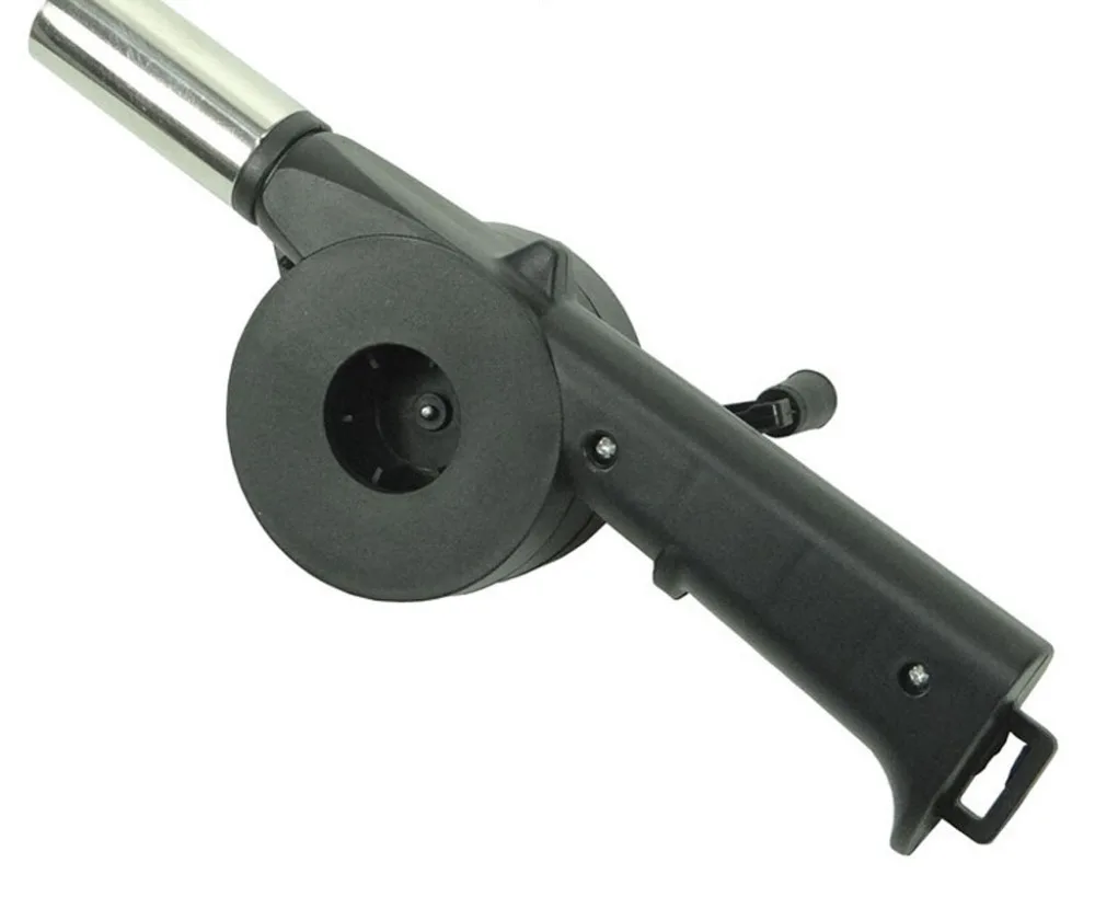 Portable Manual Electric BBQ Fan Air Blower for Fire Bellows Hand Crank ...