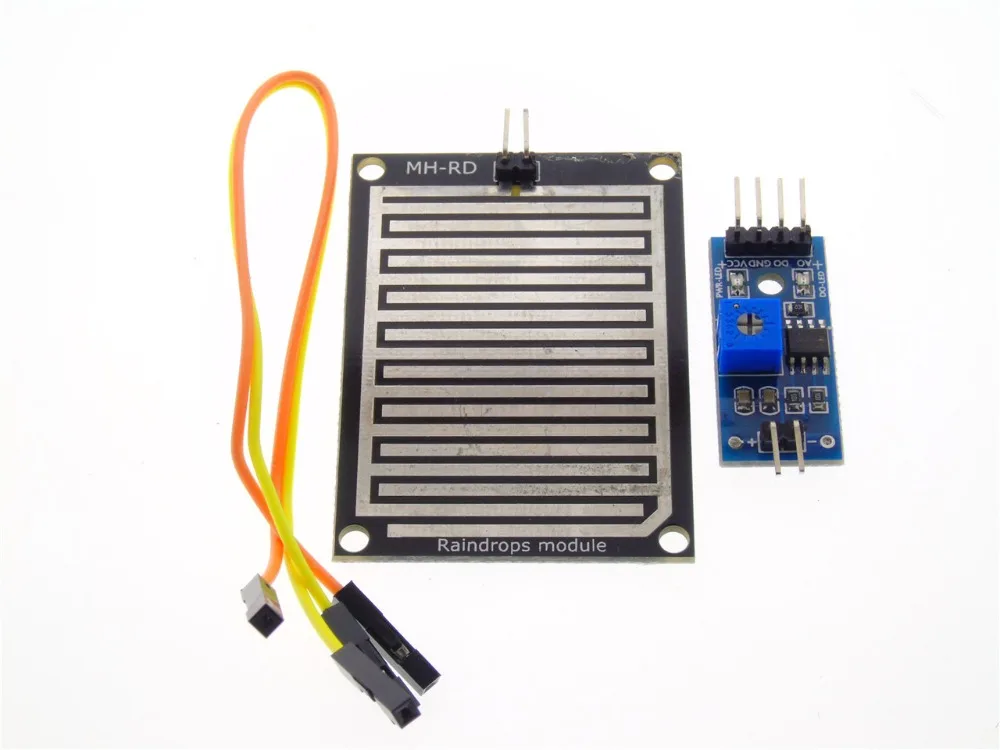 10pcs Large area of raindrops module 3.3V 5V Raindrop detection High ...