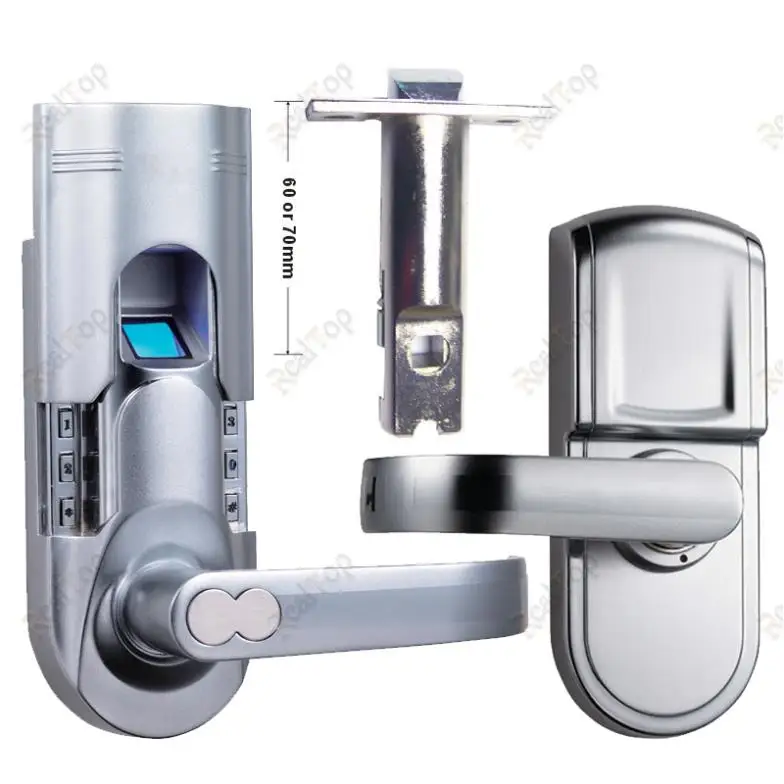 Right Handed Keypad Keyless Locks Biometric Fingerprint Door Lock with ...