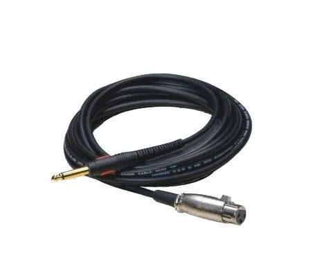New Microphone mic Cable, For shure mic cord, XLR 3 pin Female to 1/4 ...