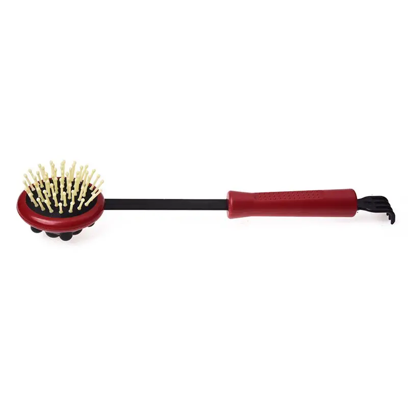 17.5" Long Black Red Plastic Back Knock Scratcher Relaxing Massage ...