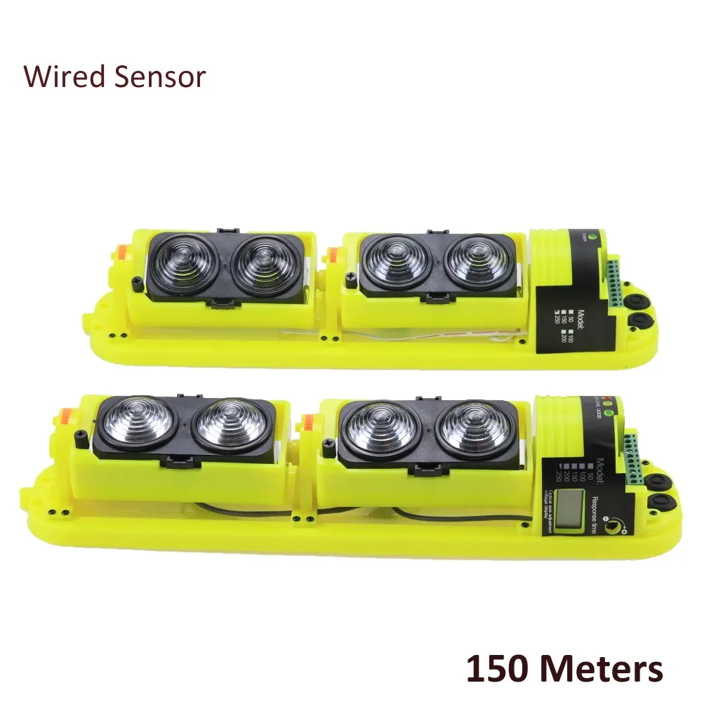 GZGMET 4 Beams Active Infrared Beam Sensor Perimeter Protection ...