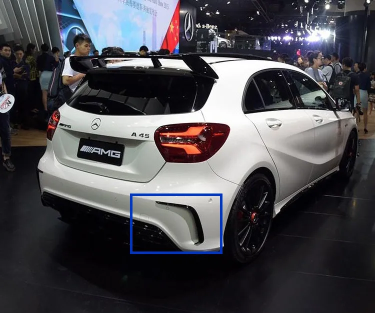 2016 A45 Rear Vents Intake Cover AMG style carbon fiber Rear Vent Cover ...