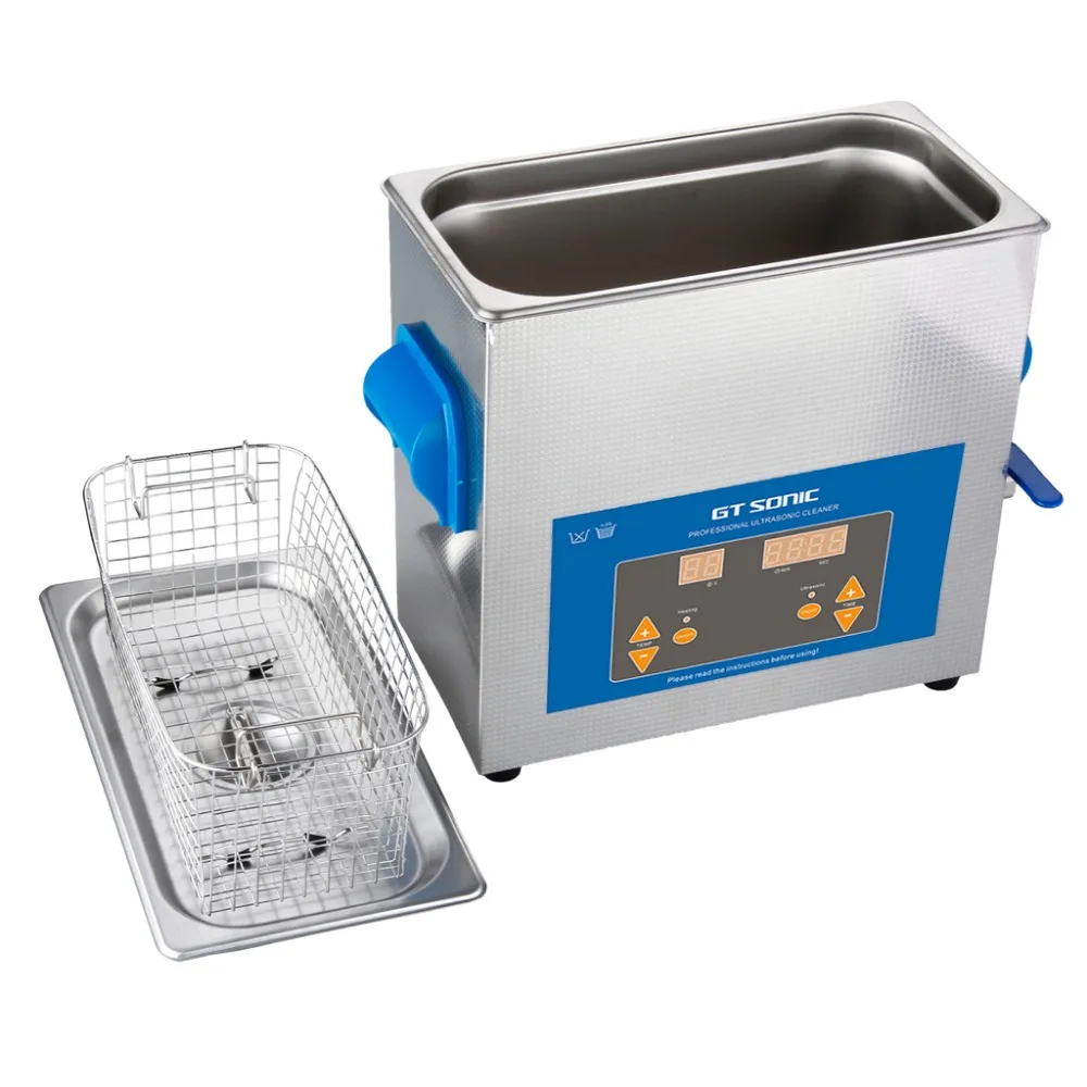 VGT 1860QTD 6L Digital Ultrasonic Cleaner AC 220/240V Bath Cleaning ...