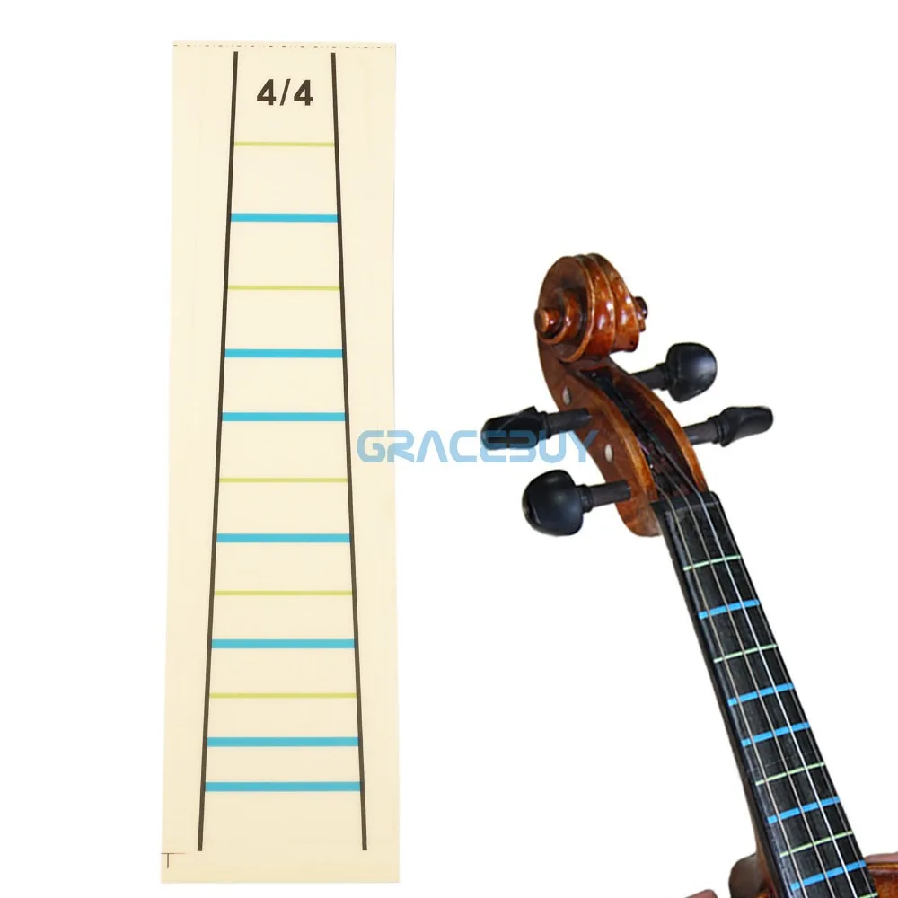 4 4 Fiddle Fingerboard Chart Tape Fret Marker Stikers 1 Pcs Violin