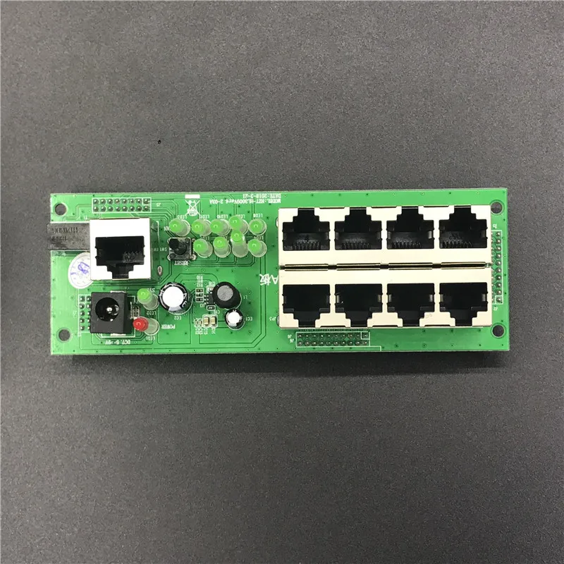 Mini router module Smart metal case with cable distribution box 8 ports ...