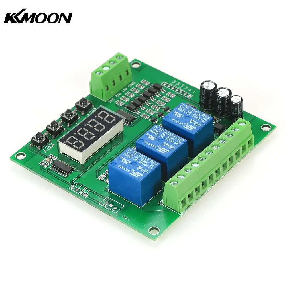 Programmable 3 Channel LED Relay Module DC/AC7V~36V Motor Driver ...