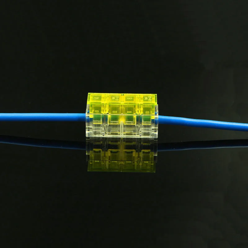 Free-Shipping-50pc-slot-mini-fast-wire-Connectors-Universal-Compact ...