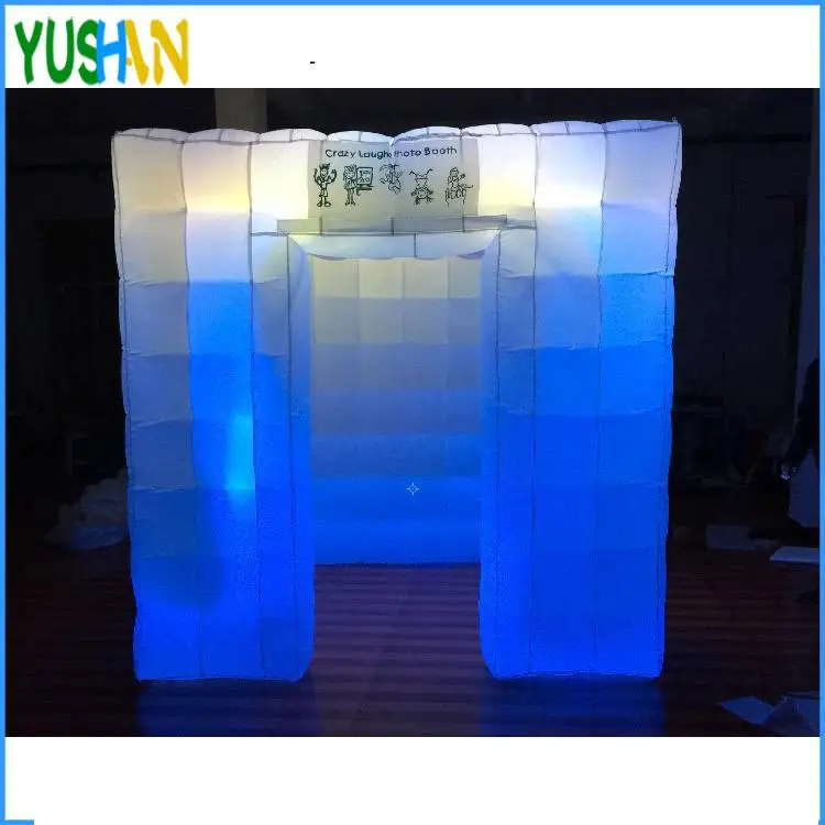 with LED strip automatic photo booth trade show painting booth|booth ...