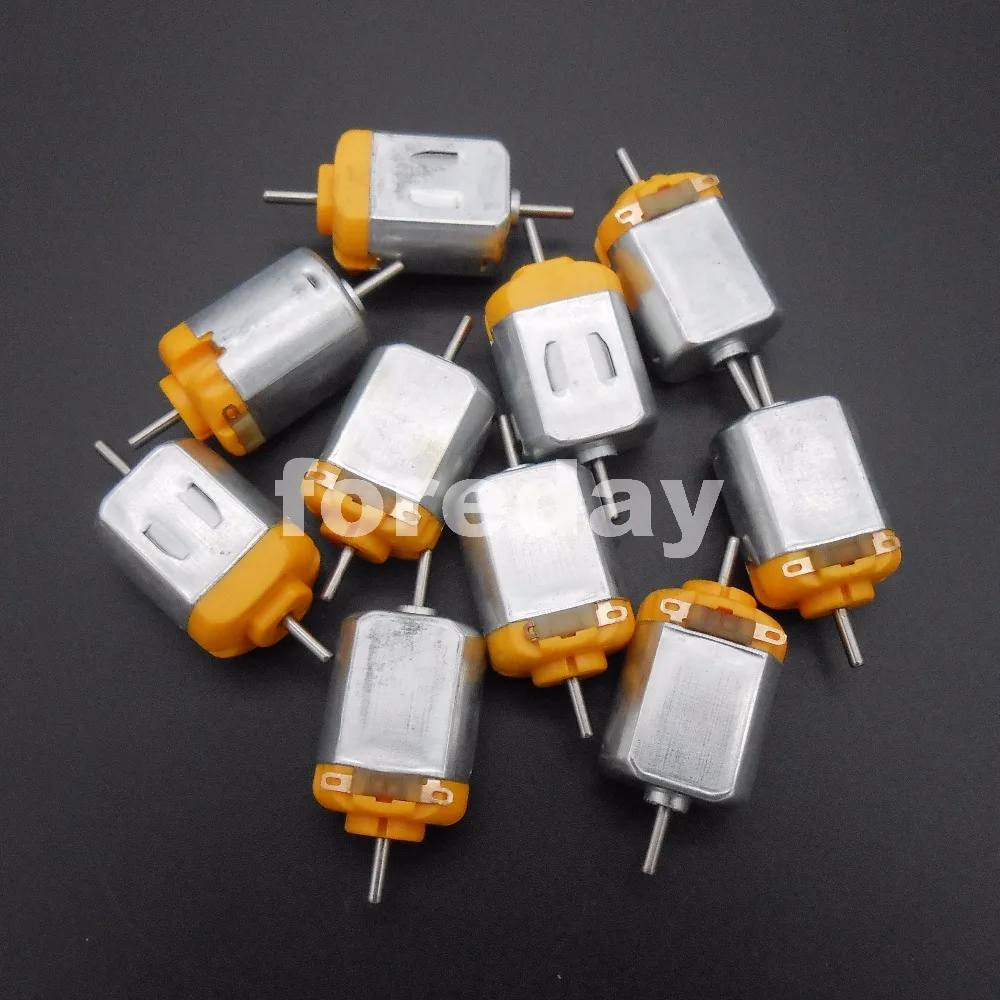10-PCS-Small-10PCS-NEW-130-DC-two-axles-2-ways-motor-micro-motors-11000 ...