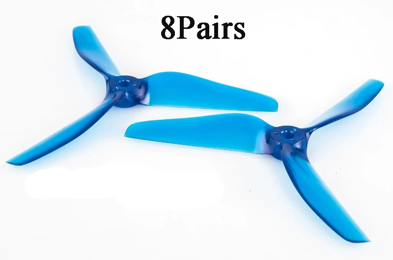 BeeRotor 8Pairs 5inch 5050 3 blade Propellers CW CCW Props Blades ...