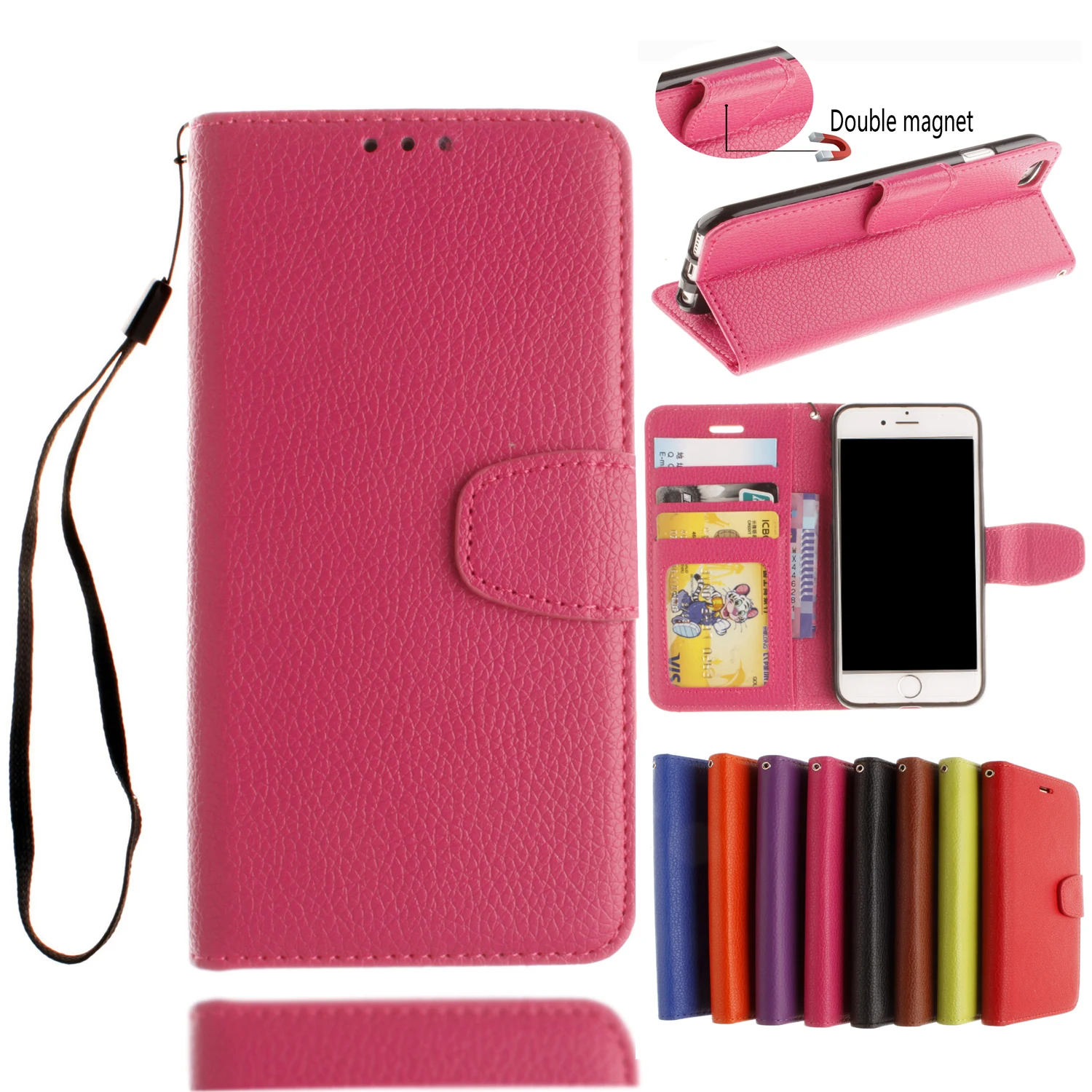 For LG L Bello V10 K10 Luxury Fashion Lichee Pattern Ultra Thin Leather for-lg-l-bello-v10-k10-luxury-fashion-lichee-pattern-ultra-thin-leather