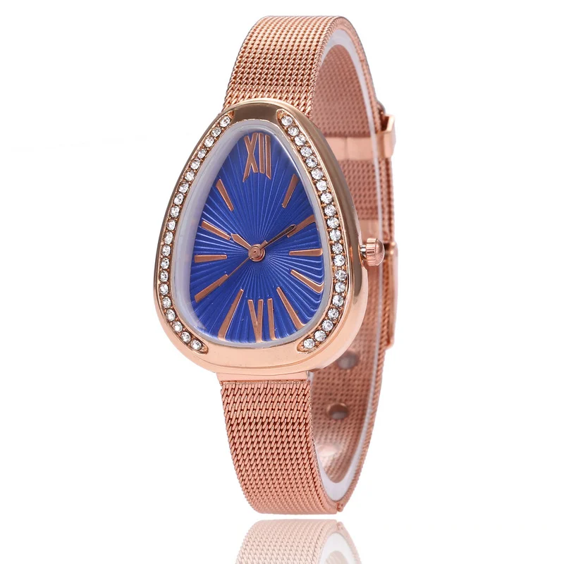 Luxury-Rose-Gold-Snake-Shape-Women-Watch-Ladies-Retro-Roman-Scale ...