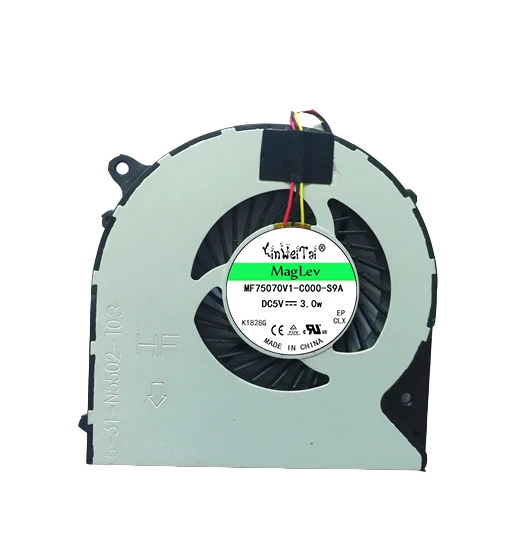 NEW FAN for AB07005HX080301 DC 5V 0.50A (00N55) 6 31 N5502 102 1 CPU ...
