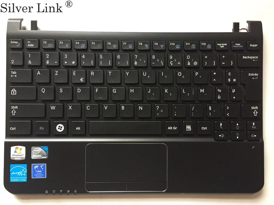 FR French keyboard for Samsung SAMSUNG NP NT n210 black keyboard with ...