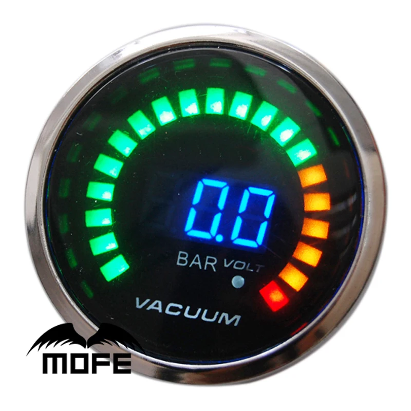 MOFE Racing SPECIAL OFFER Smoke Lens 20 LED Digital 52mm 2 Inch Bar ...