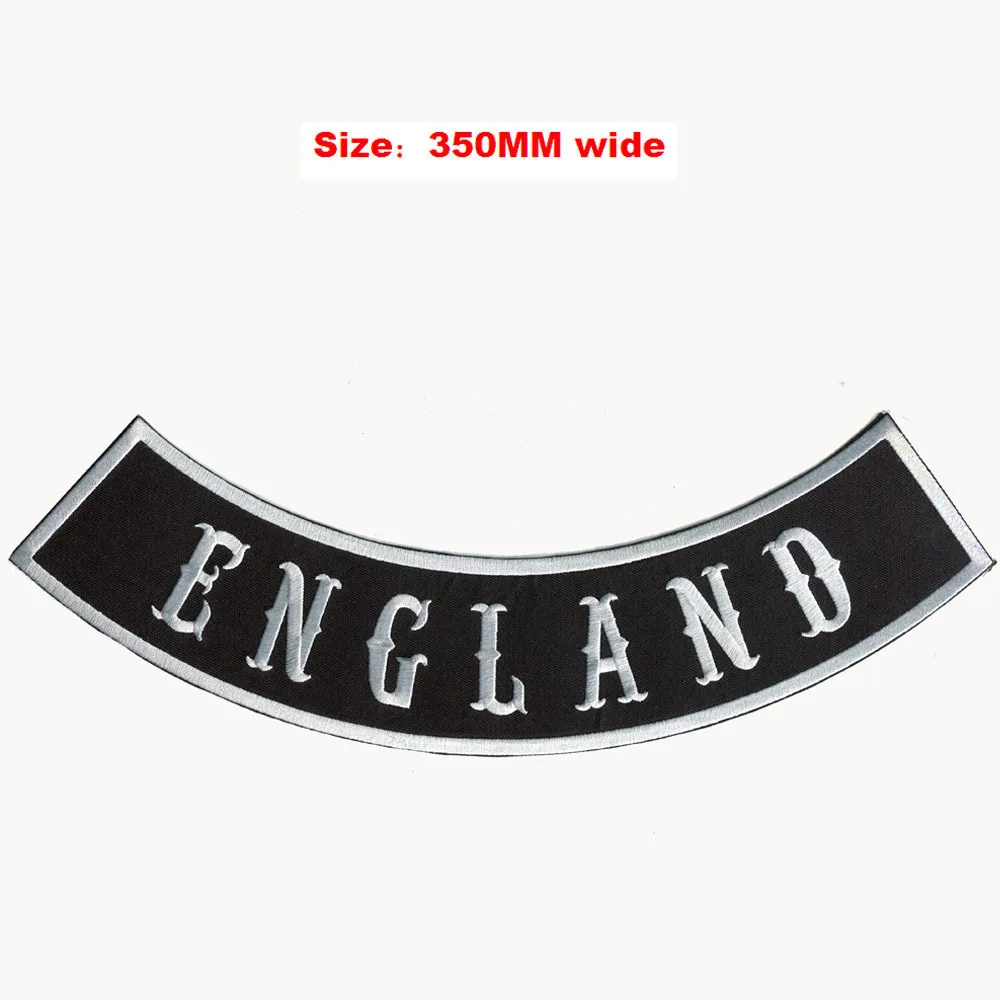 Motorcycle Jacket Rocker Patches