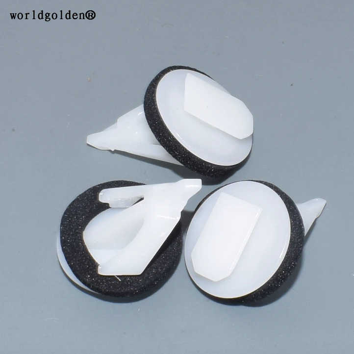 World golden 100pcs 플라스틱 클립 리테이너, Toyota 76817 12100(7681712100) 용|자동 ...