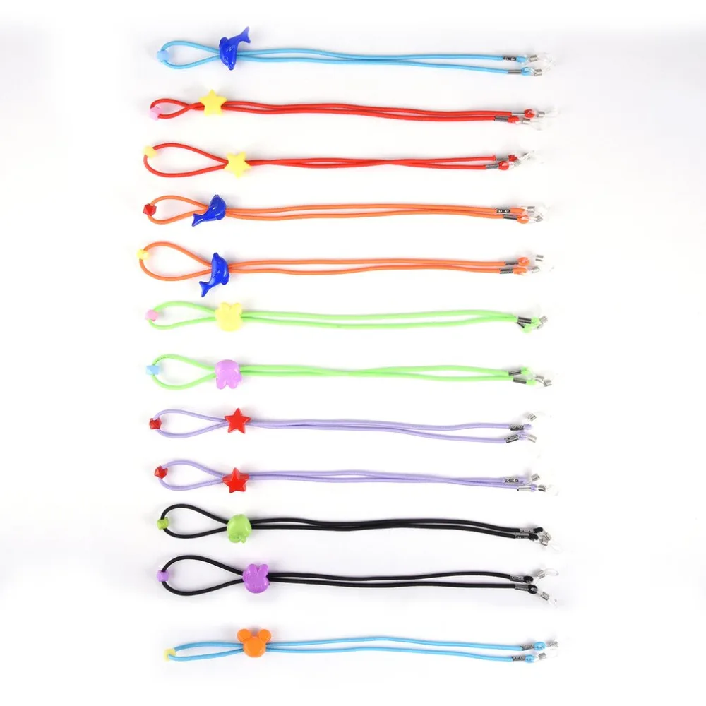 12pcs Adjustable Children Nylon Glasses Elastic Strap Belts Kids ...