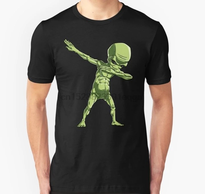 Camiseta de manga corta Dabbing Alien para hombres, camiseta Dab hip ...
