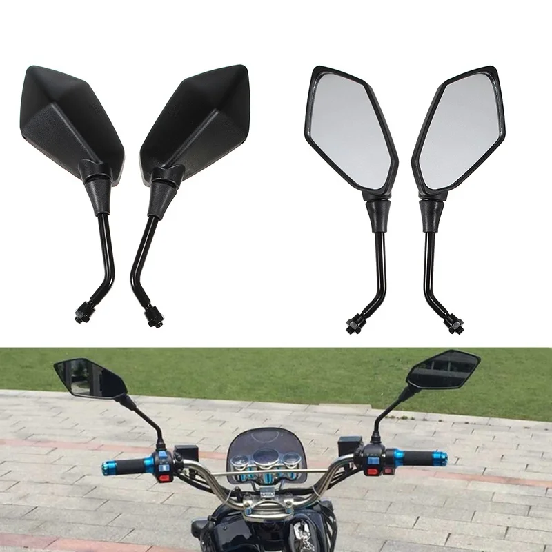 Motorcycle Parts Aluminium Alloy Plastic Rearview Mirror Modified