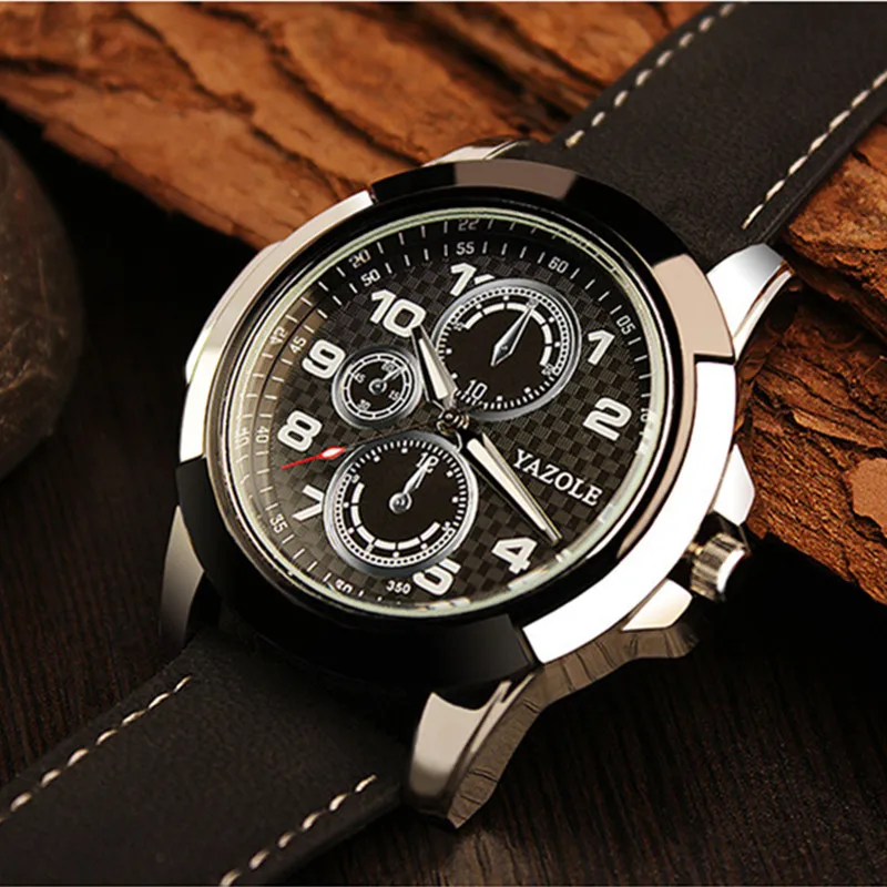 YAZOLE-Top-Brand-Men-s-Watch-Luminous-Sport-Wristwatch-Fashion-Leather ...
