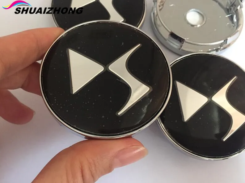 4pcs High quality 56.5mm 60mm DS DS3 DS5 DS6 Deesse PSA logo Car emblem ...