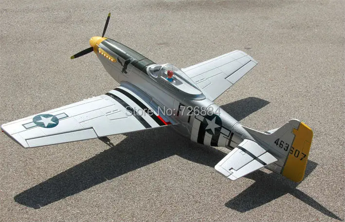 RC warbird Dynam P51 Mustang(W/Retract landing gear) plane toy PNP|toy ...