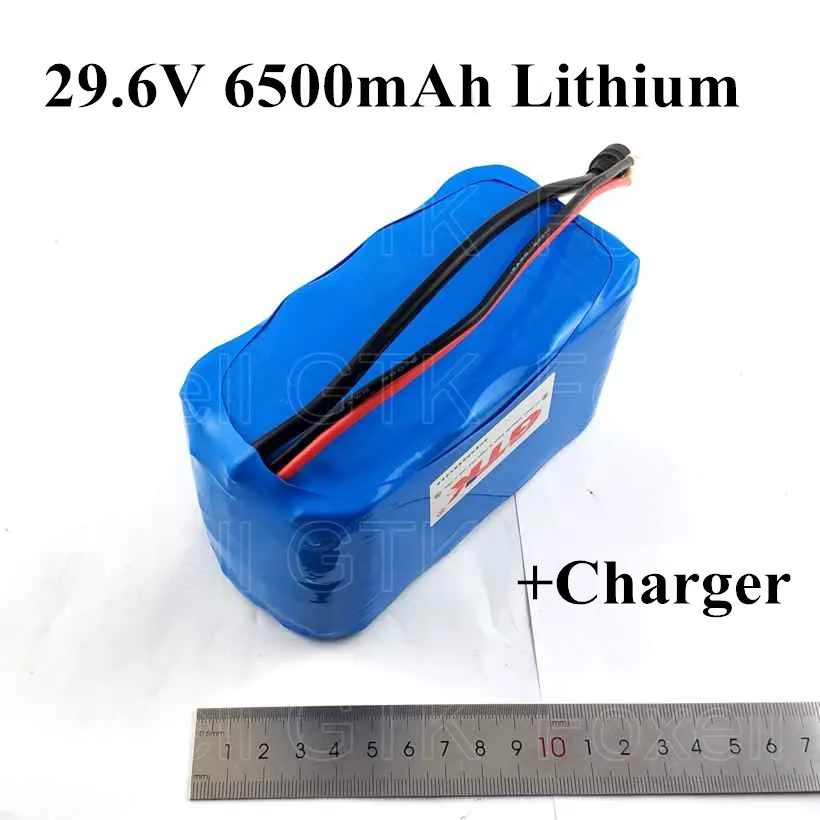 GTK 29.6V 6Ah 6500mAh lithium ion battery pack for emergency light LED ...
