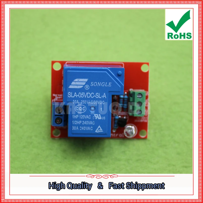 one channel High Power Relay 30A, 250V 1 Way Relay High Level Drive ...