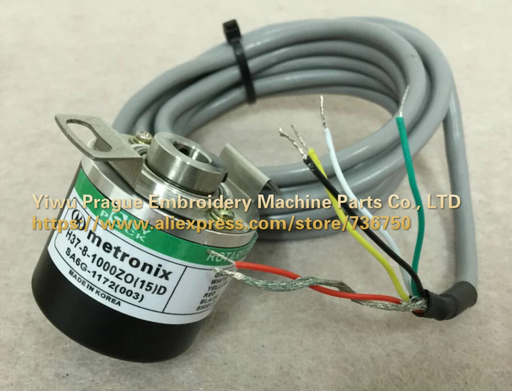Ep-000619-00 Swf Encoder H37-8-1000zo(15)d 03013el-t121 Rotary Encoder ...