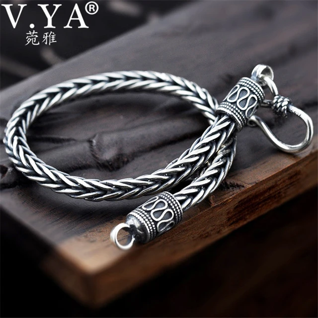Silver Snake Bracelets For Men