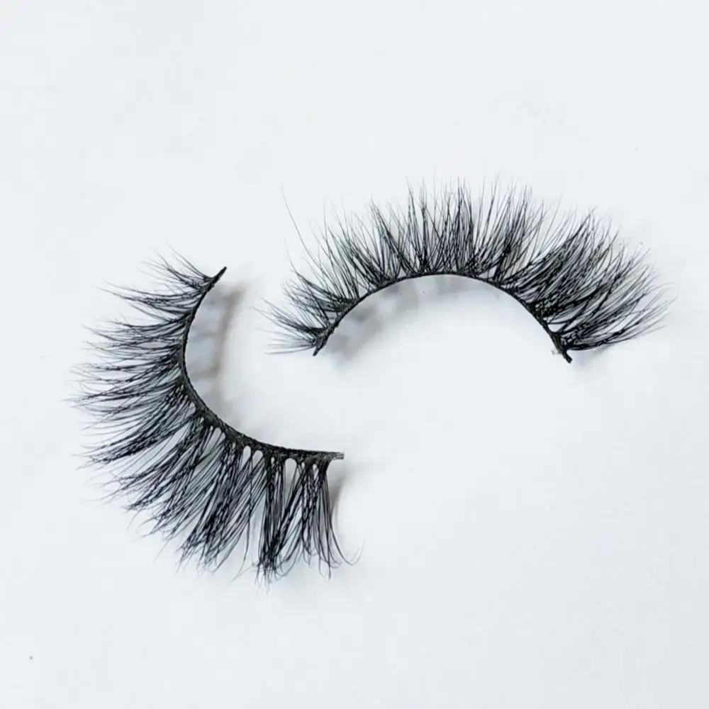 Hexuan 438 Mink Eyelashes 4D Mink Lashes Thick HandMade Full Strip ...