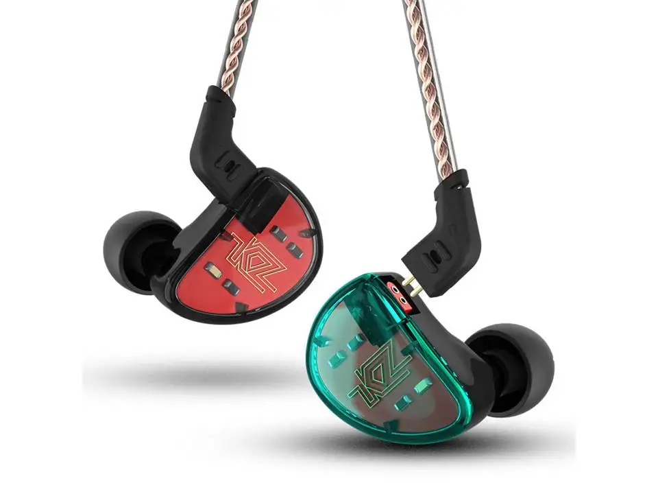 KZ AS10 5 Balanced Armature Driver 2 pin 0.75mm Detachable High ...