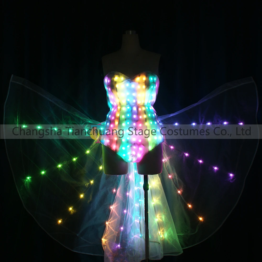 Full-Color-Led-Programmable-Bikini-Suit-Led-Luminous-ISIS-Wings-Led ...
