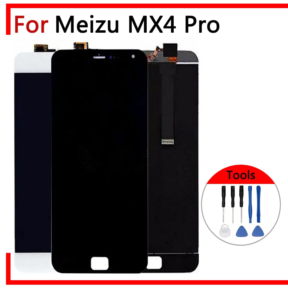 5.5" For Meizu MX4 Pro LCD with Touch Screen Digitizer Assembly Replacement Parts For MEIZU MX4 ...