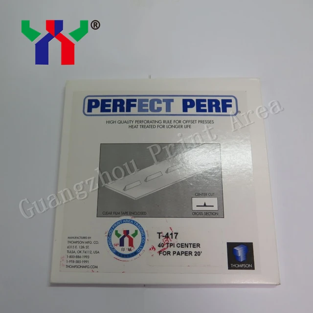 Pcs Perfect Perf T-416 Perforating Rules For Offset, 48% OFF