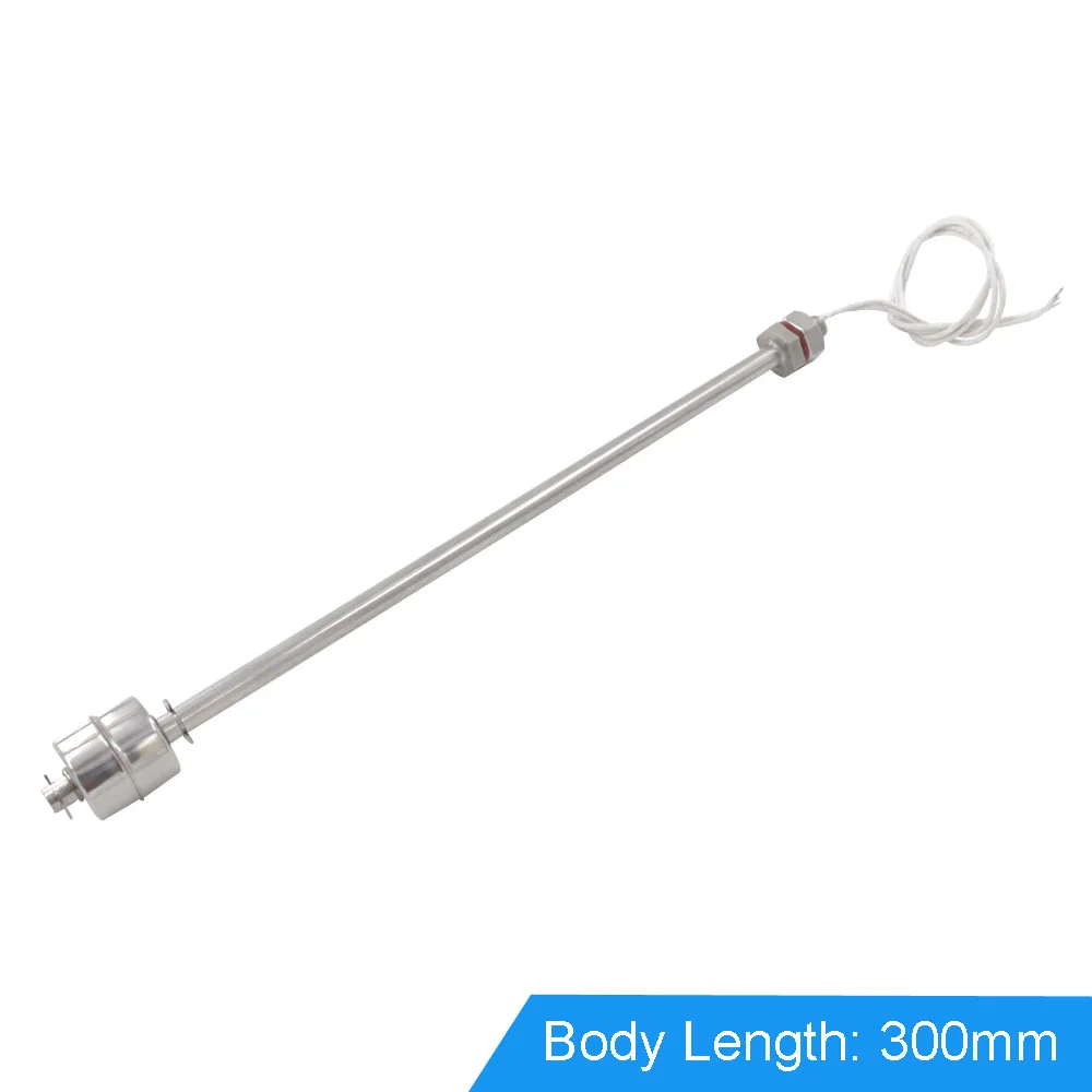 300mm Stainless Steel Float Switch Single Ball Water Level Sensor