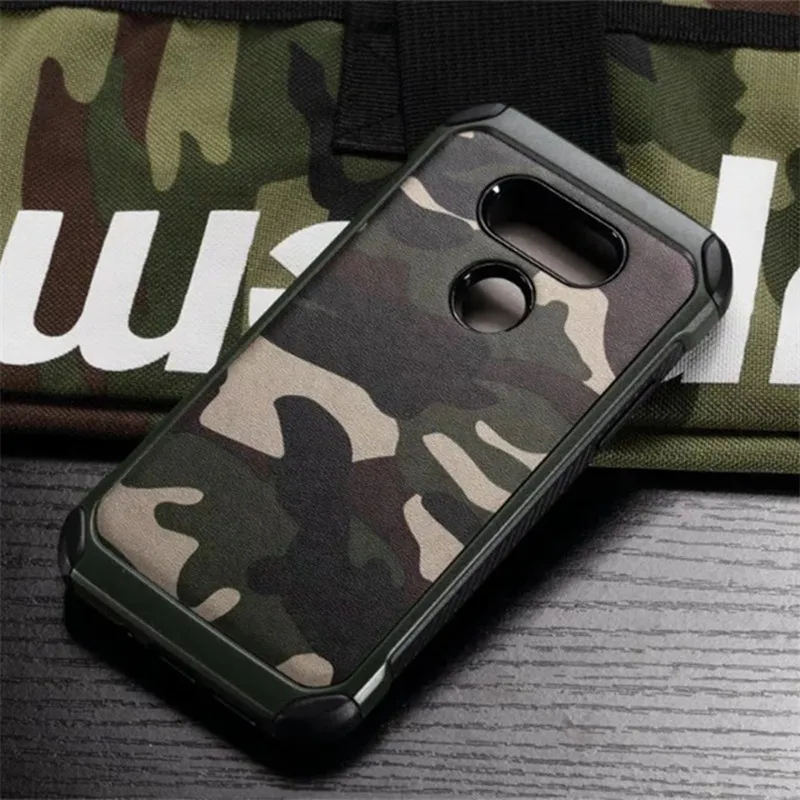 Army Camo Camouflage Pattern Cases For LG G5 V10 V20 Shockproof Hard PC ...