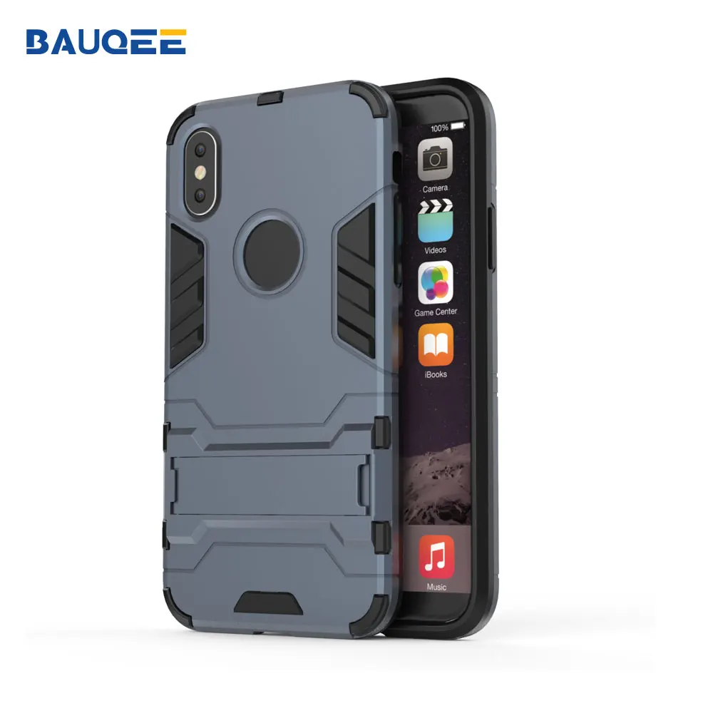 Caja del teléfono para iPhone x Carcasas PC plástico + TPU capa ...