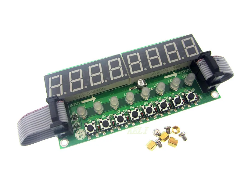 JY-LKM1638-F71A-8-Digital-Tube-8-Key-8-Double-Color-LED-Module-TM1638 ...