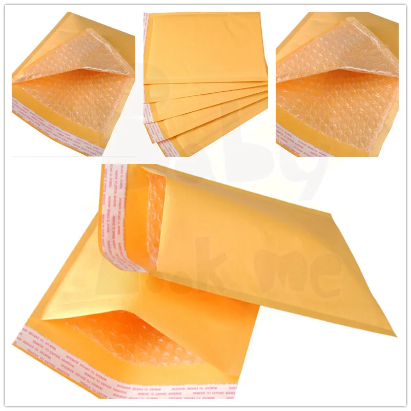 20pcs11X13CM-Kraft-Paper-Bubble-Envelopes-Padded-Mailers-Shipping-Self ...