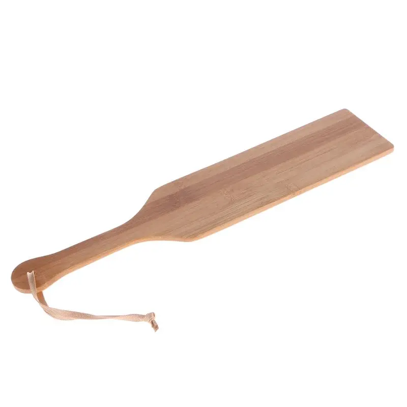 Aliexpress.com : Buy Big Natural Bamboo Wood Spanking Paddle Whip Lash ...