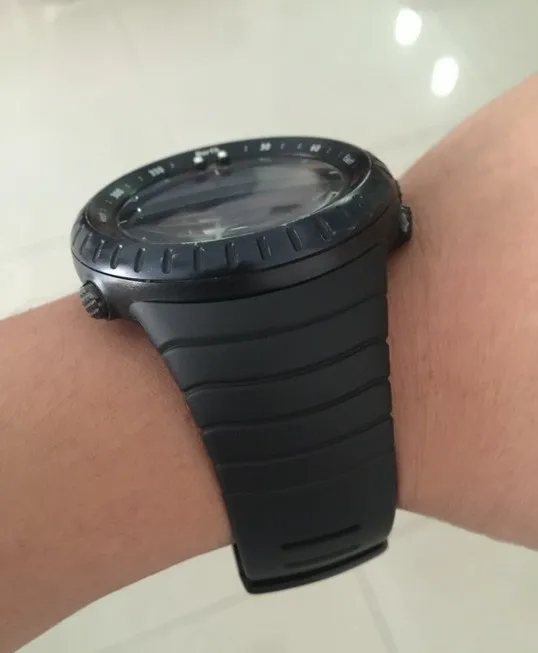 Discount This Month New watch strap silicone strap + buckle fasteners ...