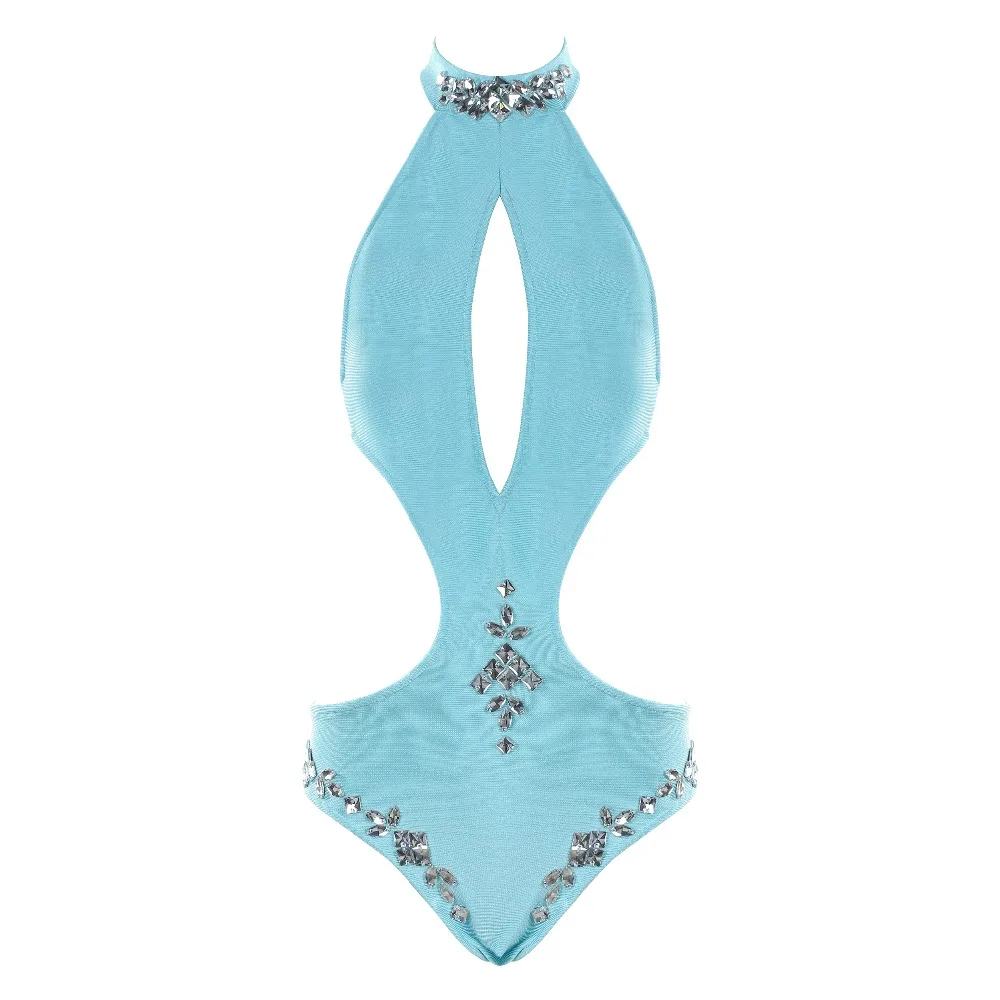 Shining Beauty 2018 High Quality Latest Fashion Halter Slim Sexy Beach