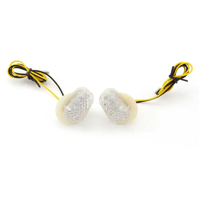 For Yamaha YZF R1 R6 2003 - 2014 12V LED Motorccyle Turn Signal Light ...