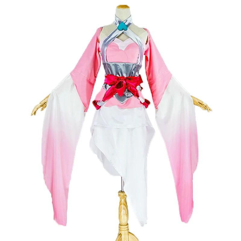 Lol Lol Fury Of The Storm Janna New Skin Jade Sword Legend Cosplay ...