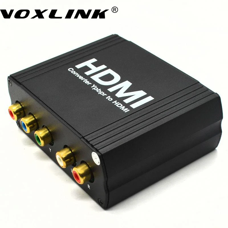 Voxlink Ypbpr Rl Analog To Hdmi Converter 1080p Cvbs To Hdmi Video Audio Converter Connector