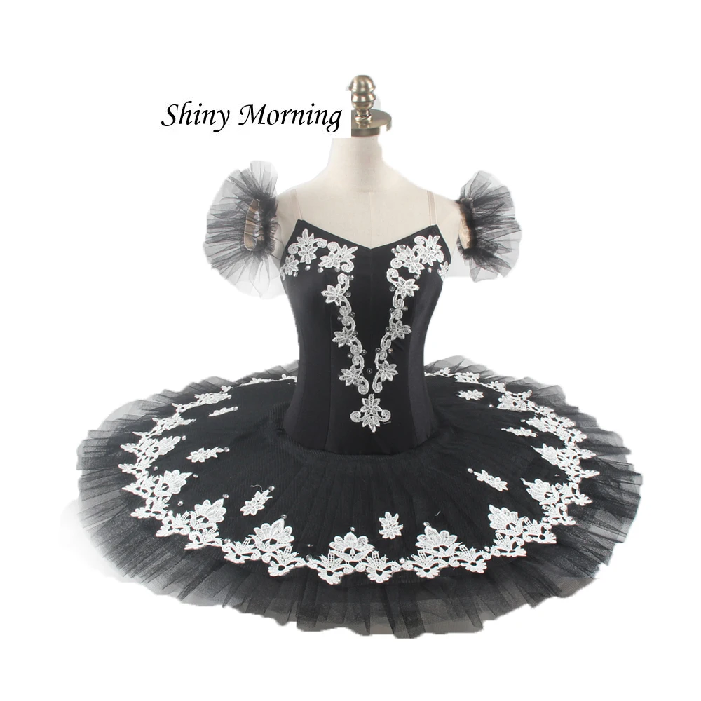Professional-Ballet-Tutu-Skirt-Black-Ballerina-Classical-Performance ...