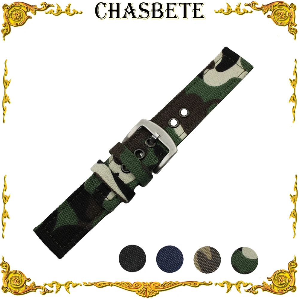 22mm-Nylon-Watch-Band-for-Asus-ZenWatch-1-2-Men-WI500Q-WI501Q-Fabric ...